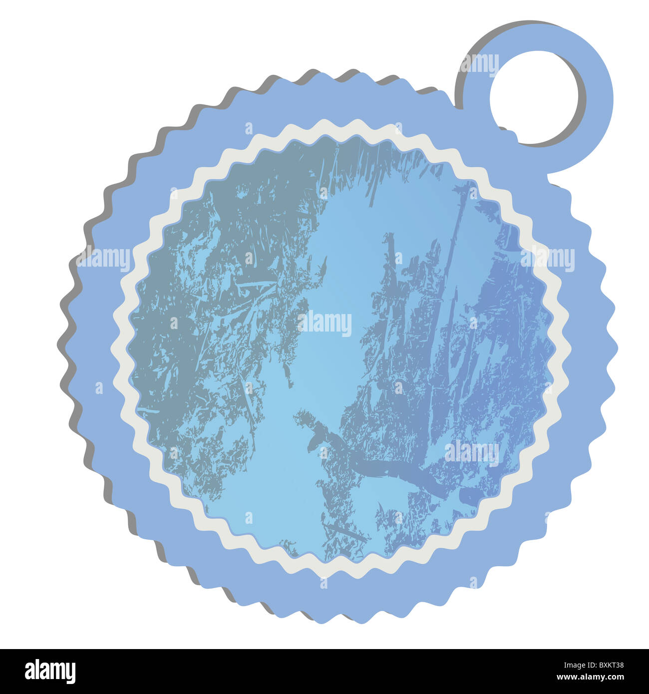Grunge sticker hi-res stock photography and images - Alamy