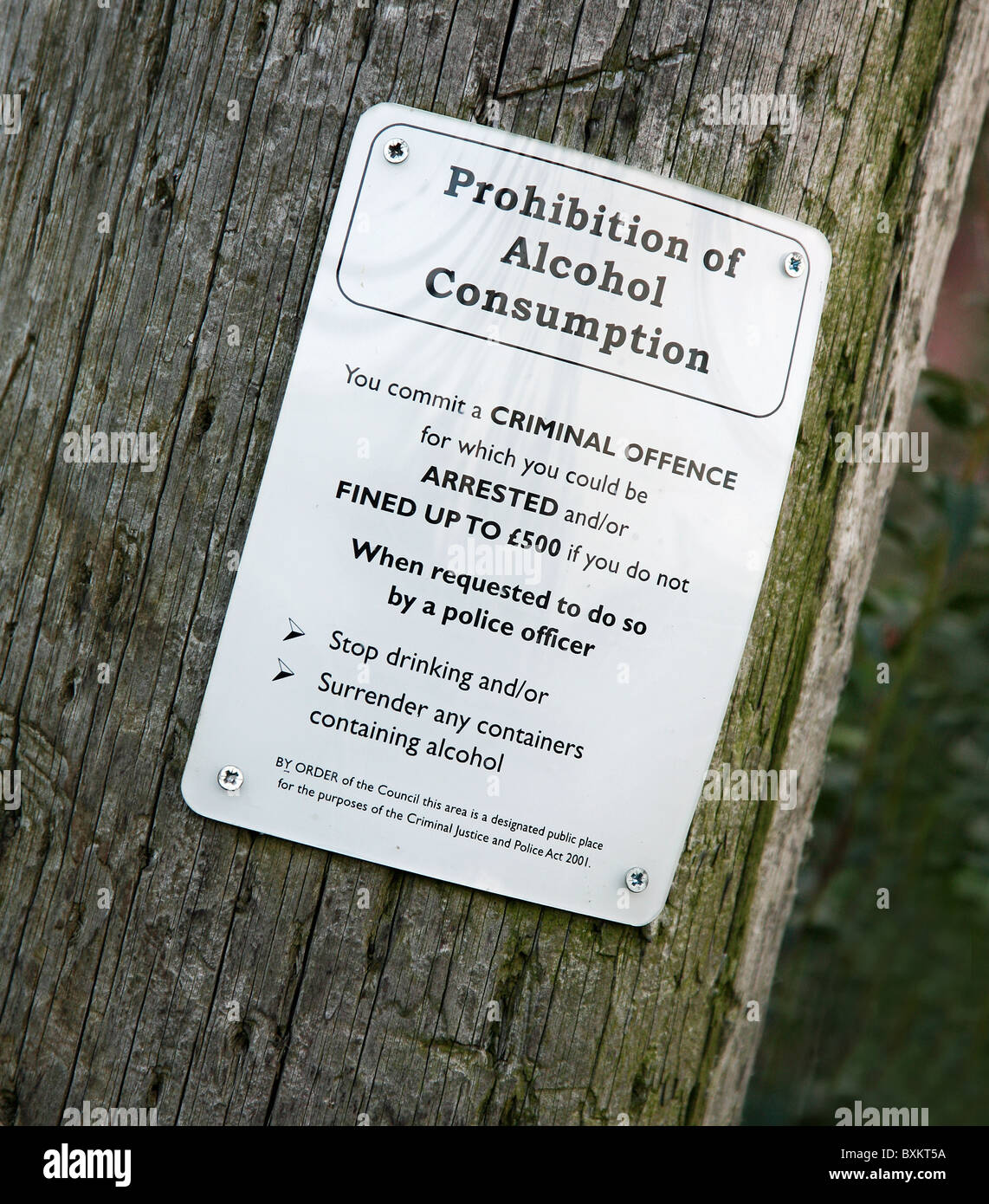 Prohibition Alcohol Stock Photos & Prohibition Alcohol Stock Images - Alamy