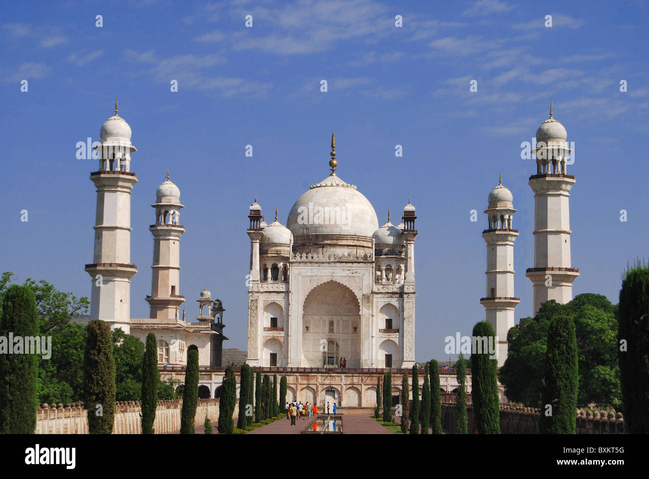 The Bibi-Ka-Maqbara. Aurangabad, Maharashtra, India. The Bibi-Ka ...