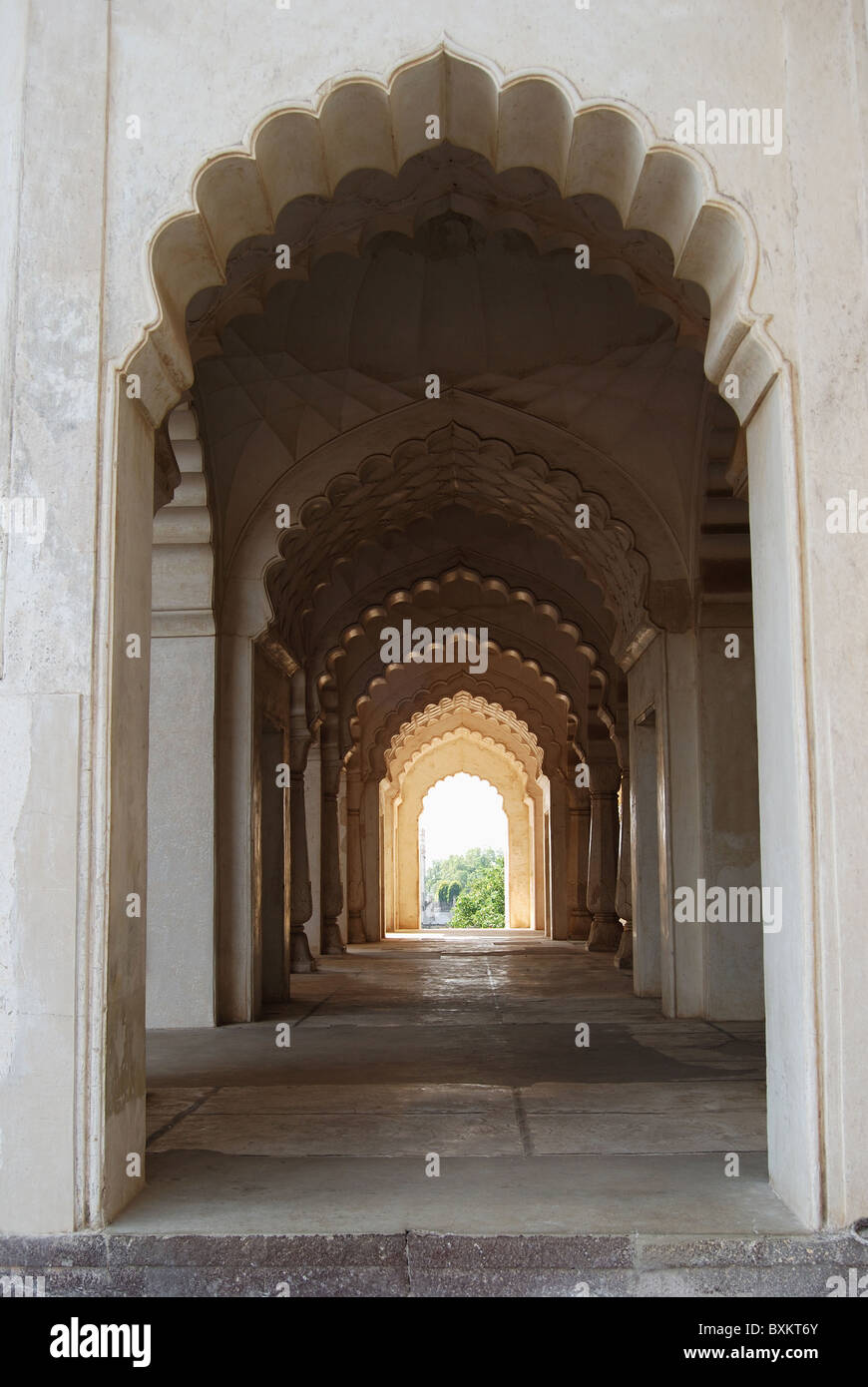 Arches, Bibi-Ka-Maqbara. Aurangabad, Maharashtra, India. The Bibi-Ka ...