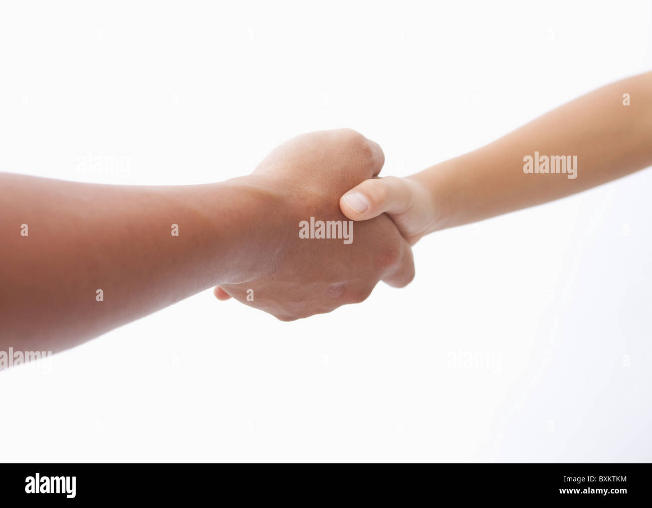 Parent and child holding hands Stock Photo - Alamy