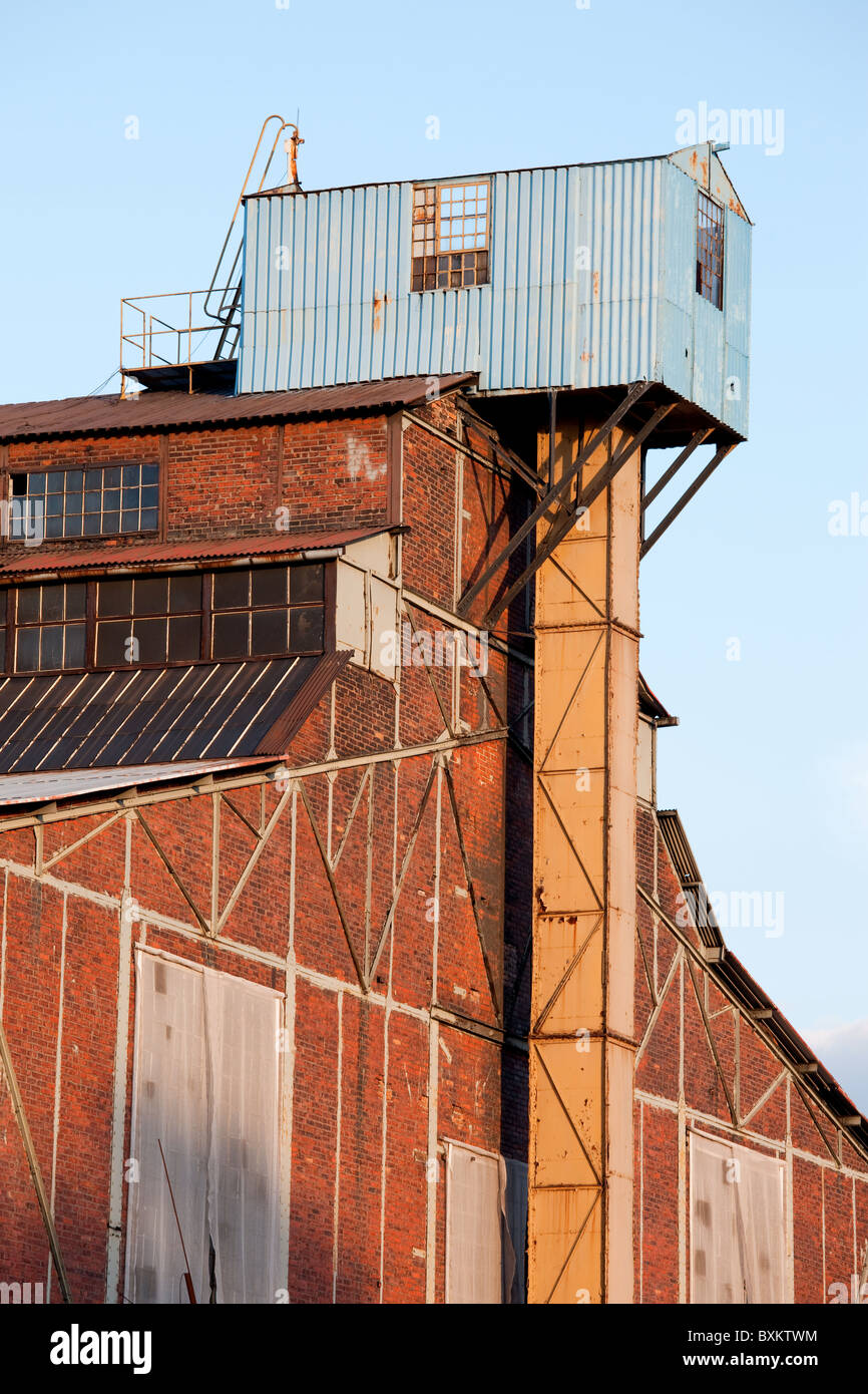 An old abandoned obsolete factory architecture Stock Photo - Alamy