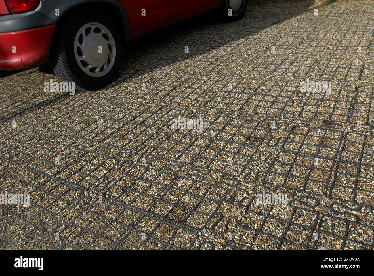 Car park grid surface hi-res stock photography and images - Alamy