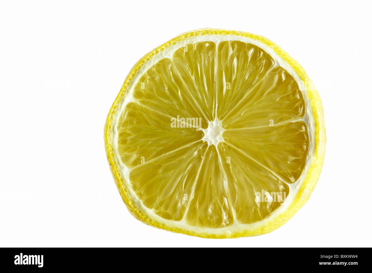 slice of lemon Stock Photo - Alamy