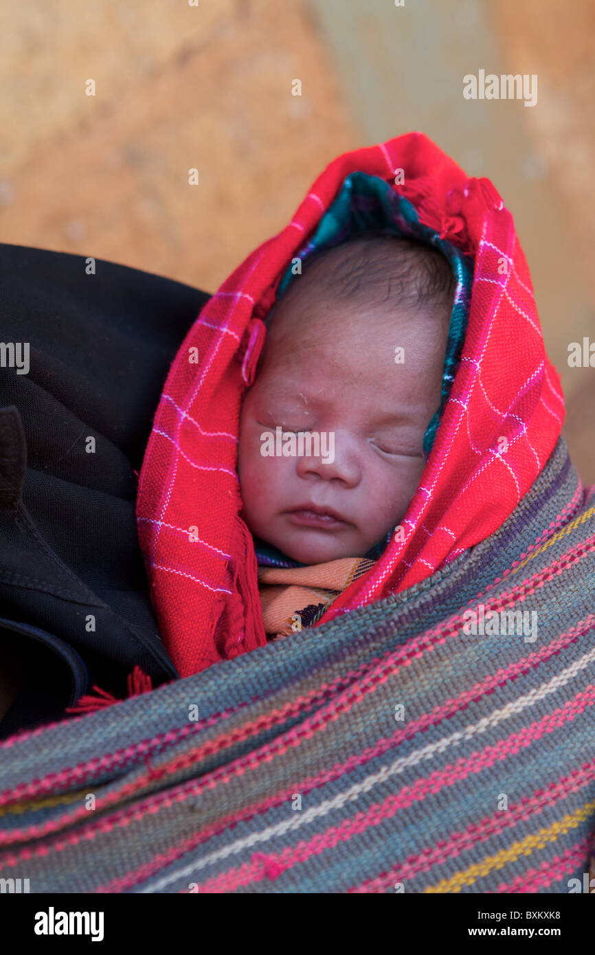 tribal young burmese baby Stock Photo - Alamy