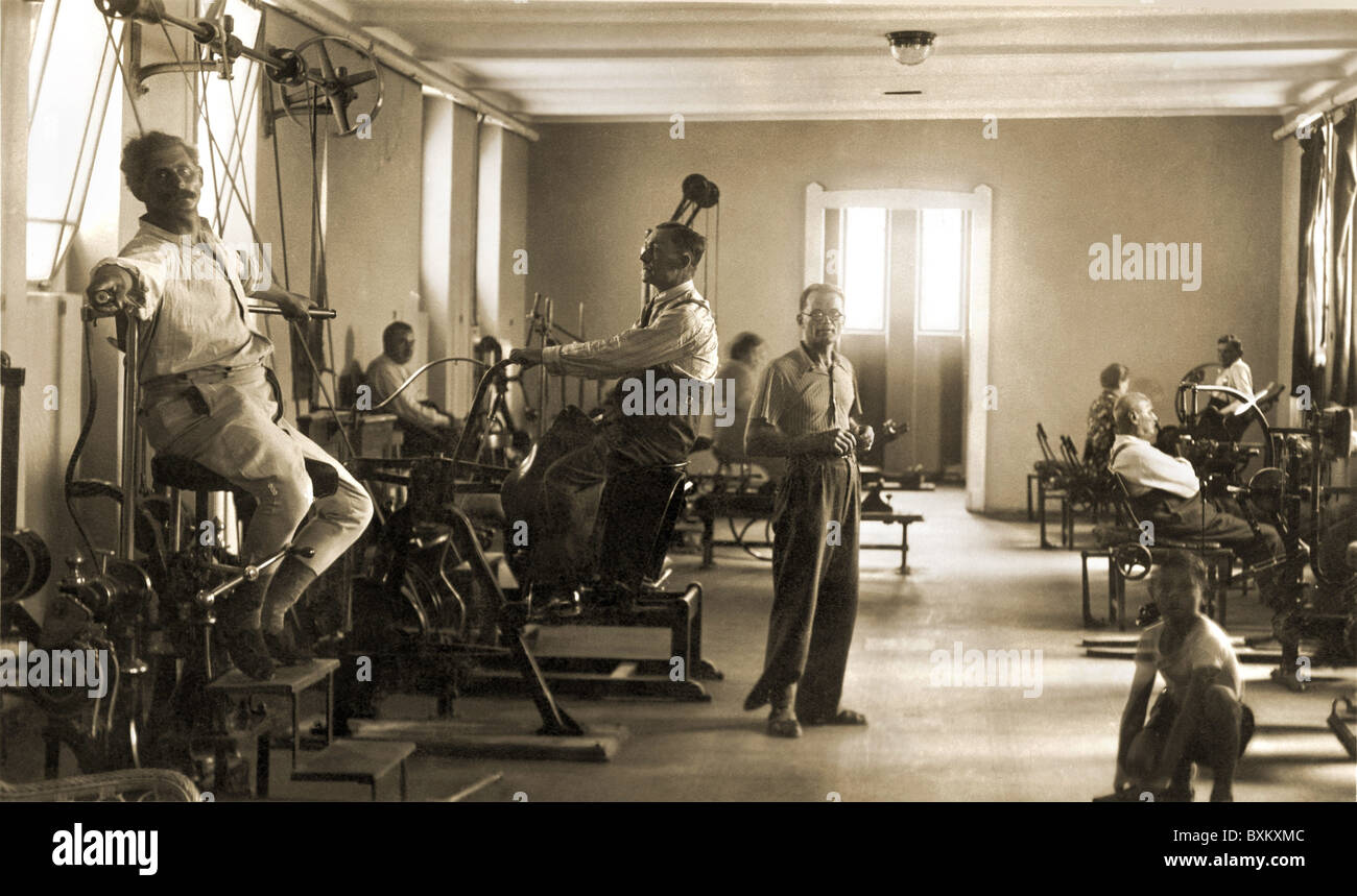 sports, fitness, fitness studio, Germany, circa 1927, Additional-Rights ...