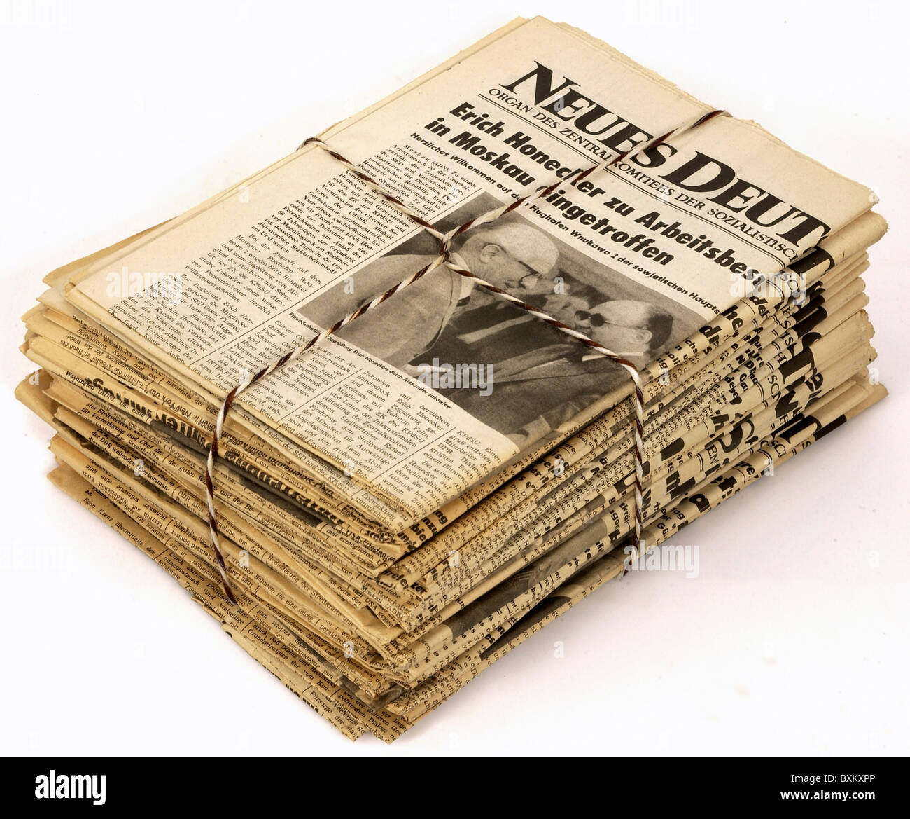 press media, newspaper, "Neues Deutschland", Zentralorgan of Socialist ...