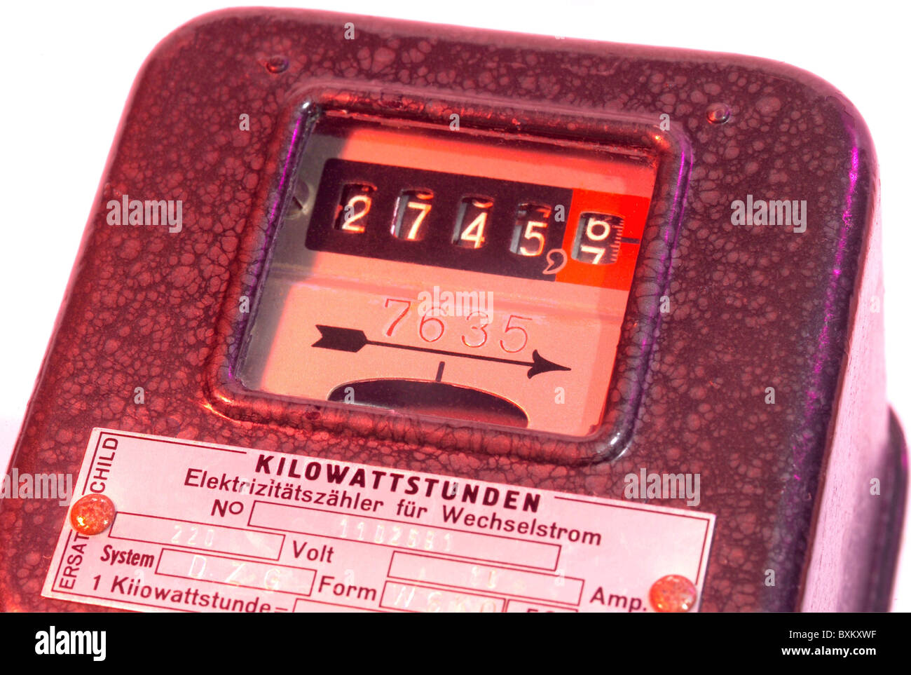Energy electricity electric meter germany hi-res stock photography and ...