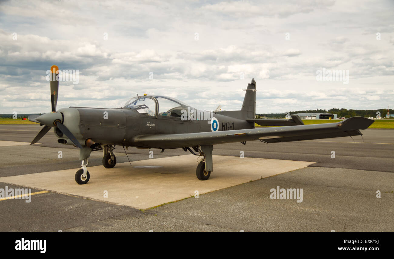 Valmet L-90 Redigo trainer and liaison aircraft of the Finnish Air ...