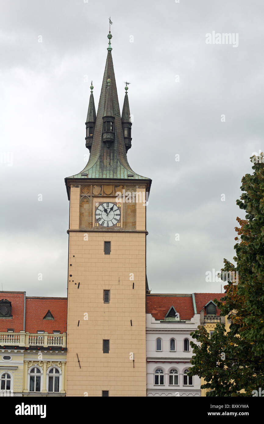 Beautiful Clock tower in prague, Czech Republic Stock Photo - Alamy