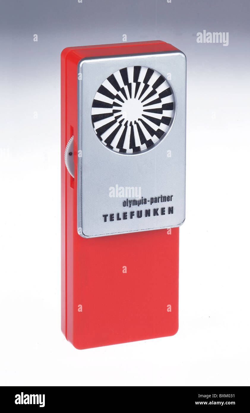 broadcast, radio, radio set TelefunkenOlympia-Partner, Germany, 1972 ...