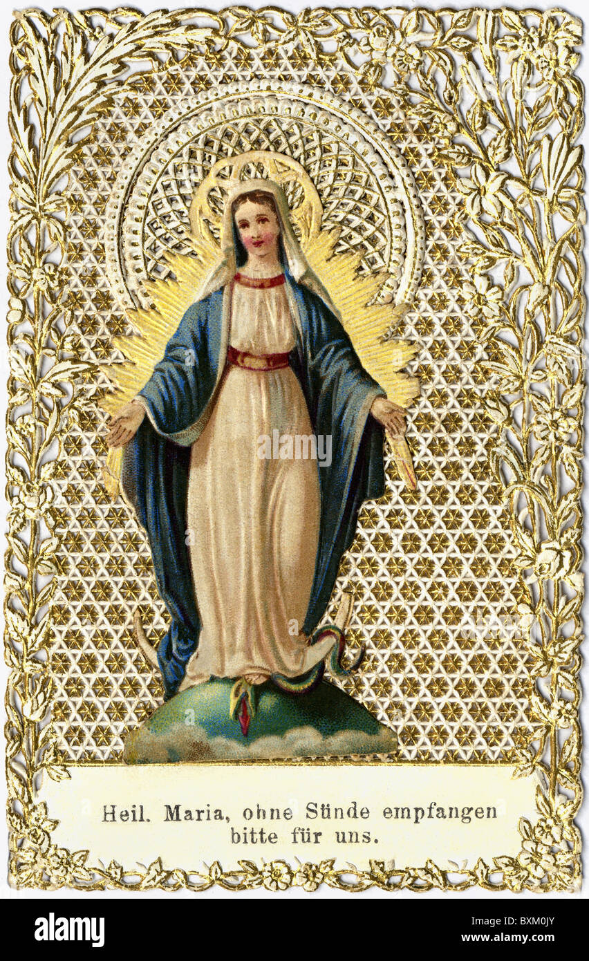 Virgin mary and snake hi-res stock photography and images - Alamy