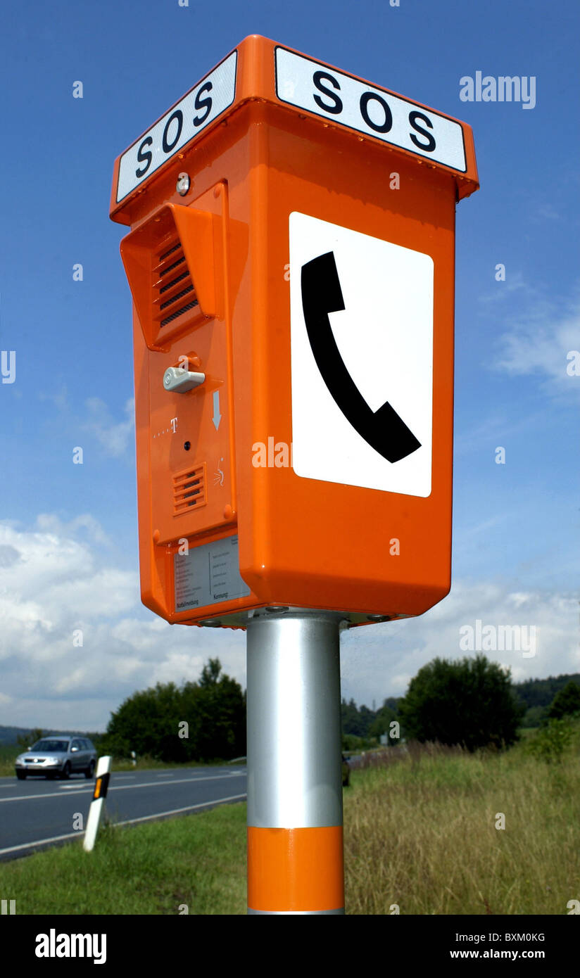 transport / transportation, roadside emergency telephone, interstate ...