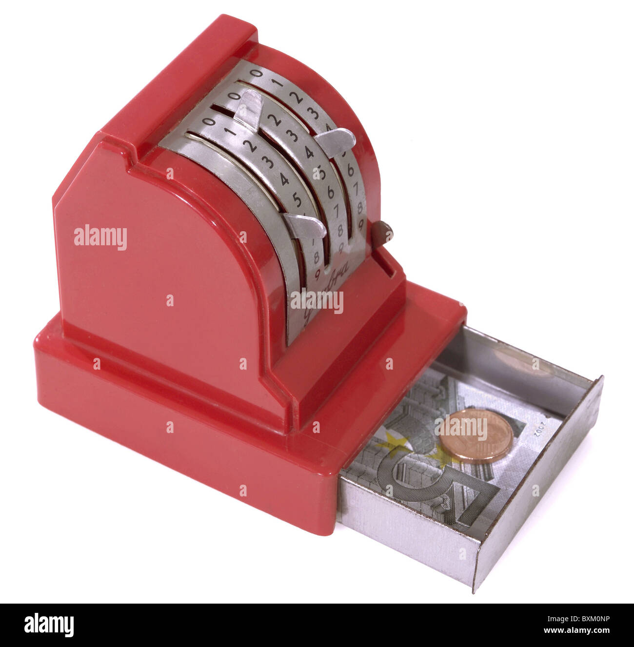 toys, full cash register, Germany, 1950s, 50s, 20th century, historic ...