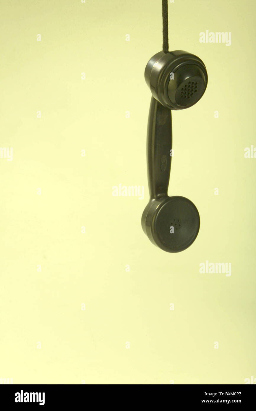 technics, telephones, telephone receiver, 20th century, historic ...
