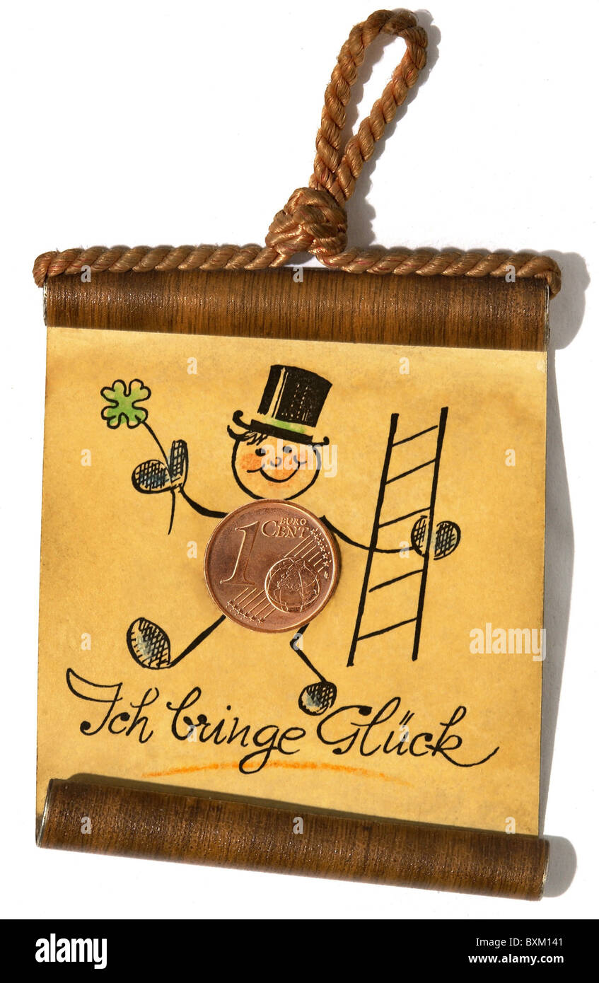 symbols, luck, chimney sweep, talisman, charm, good-luck charm, mascot ...