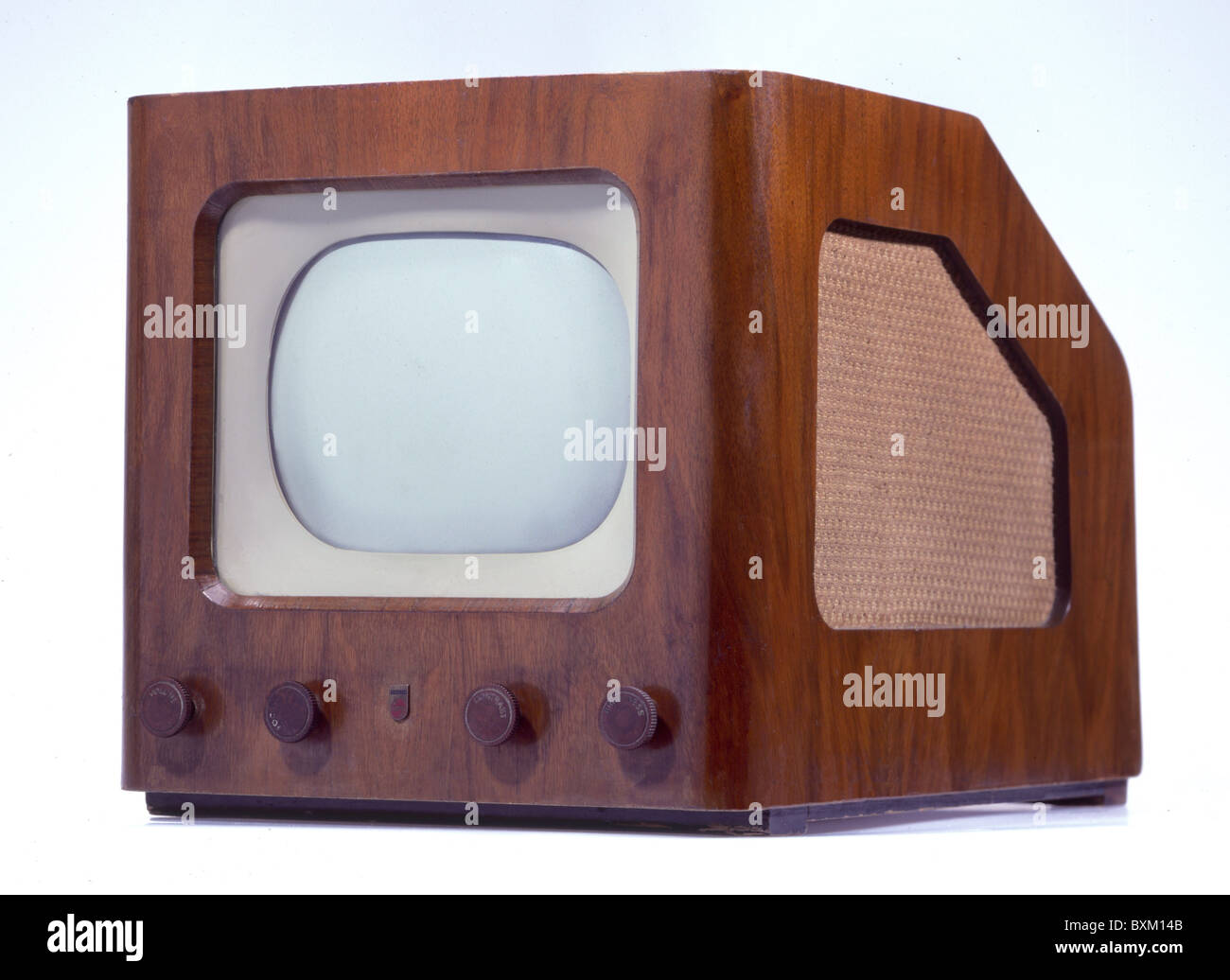 television / broadcast, early TV set, Philips, Netherlands, 1947 Stock ...