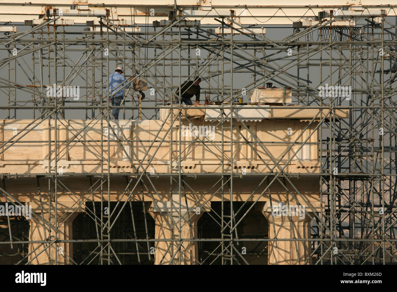 Reconstruction of the propylaea hi-res stock photography and images - Alamy