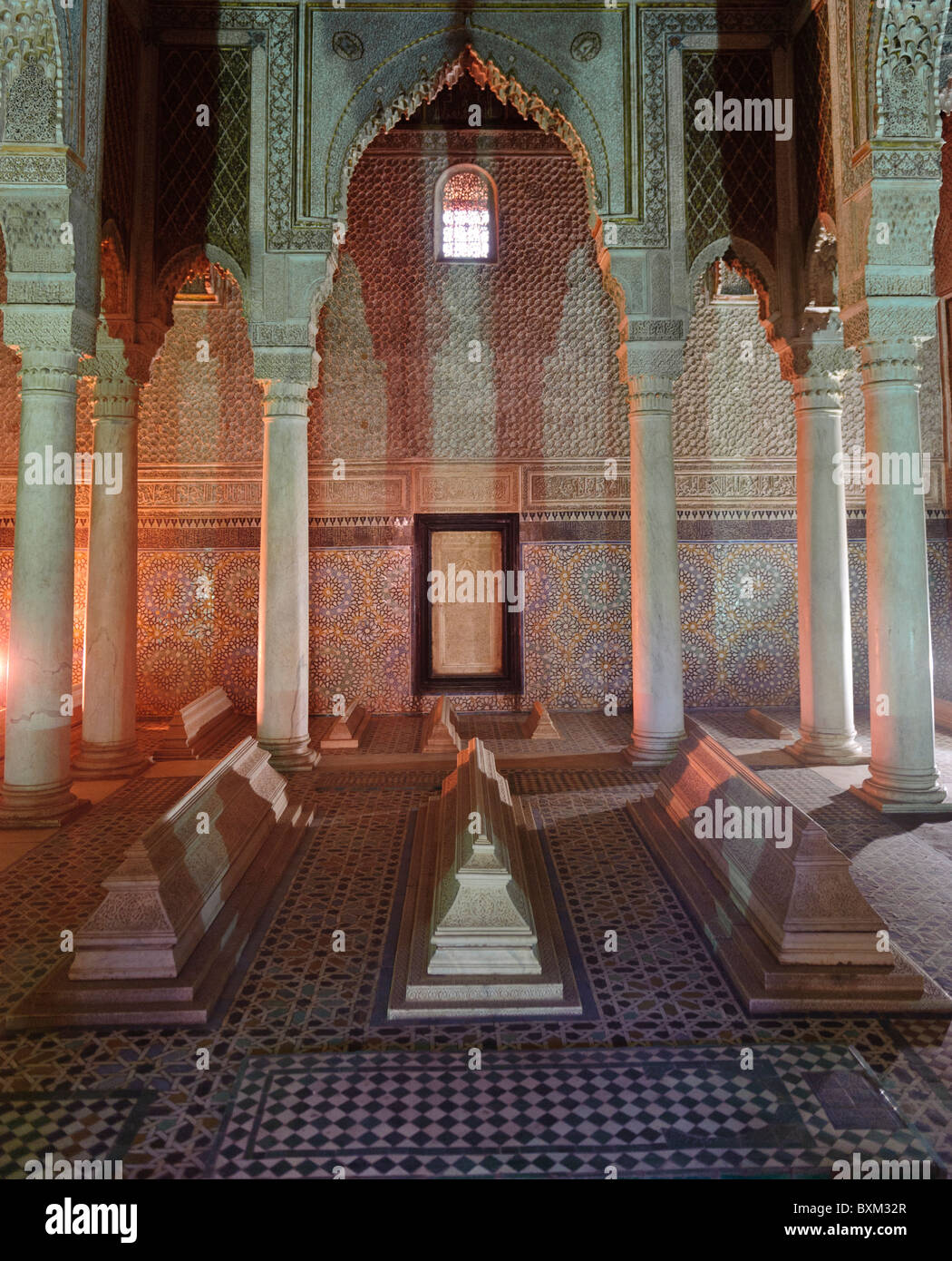 The Saadian Tombs Stock Photo - Alamy