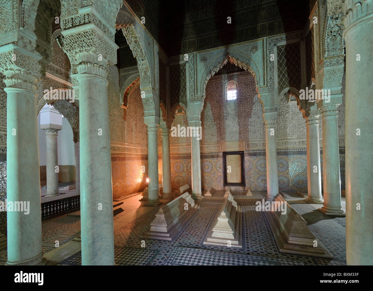 The Saadian Tombs Stock Photo - Alamy