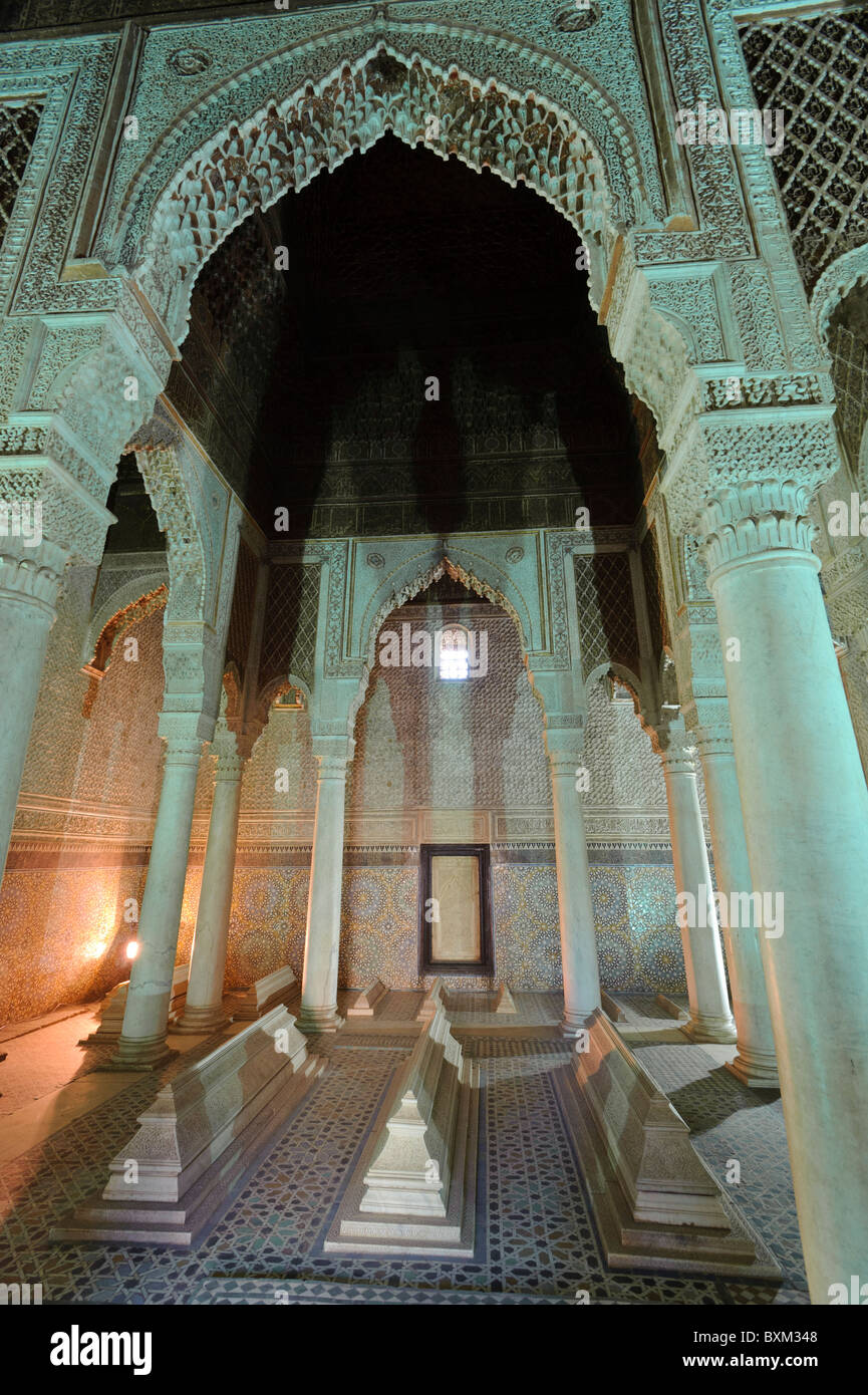 The Saadian Tombs Stock Photo - Alamy