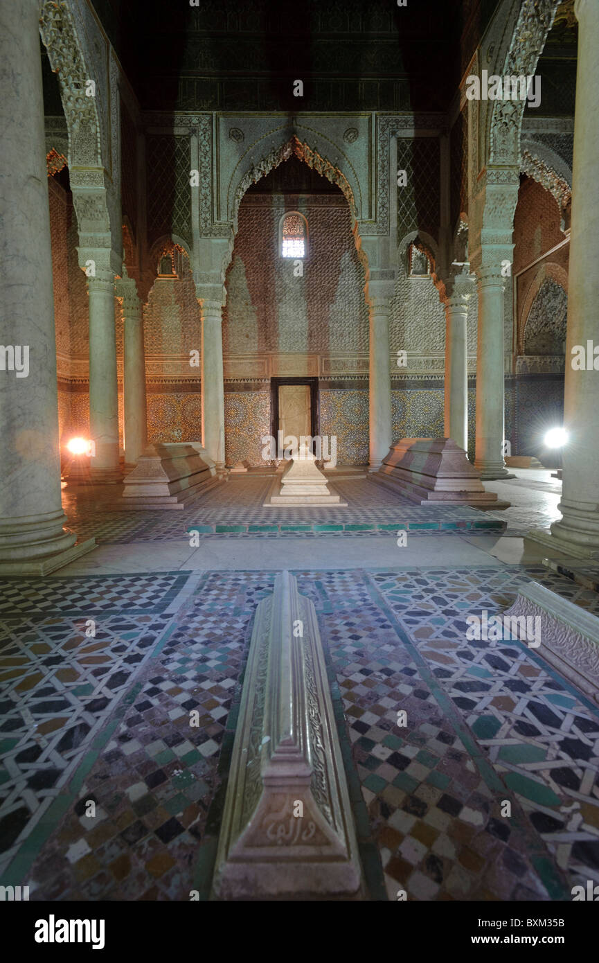 The Saadian Tombs Stock Photo - Alamy