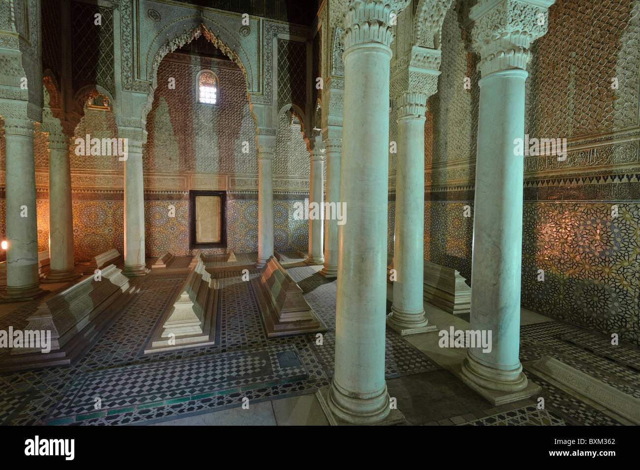 The Saadian Tombs Stock Photo - Alamy