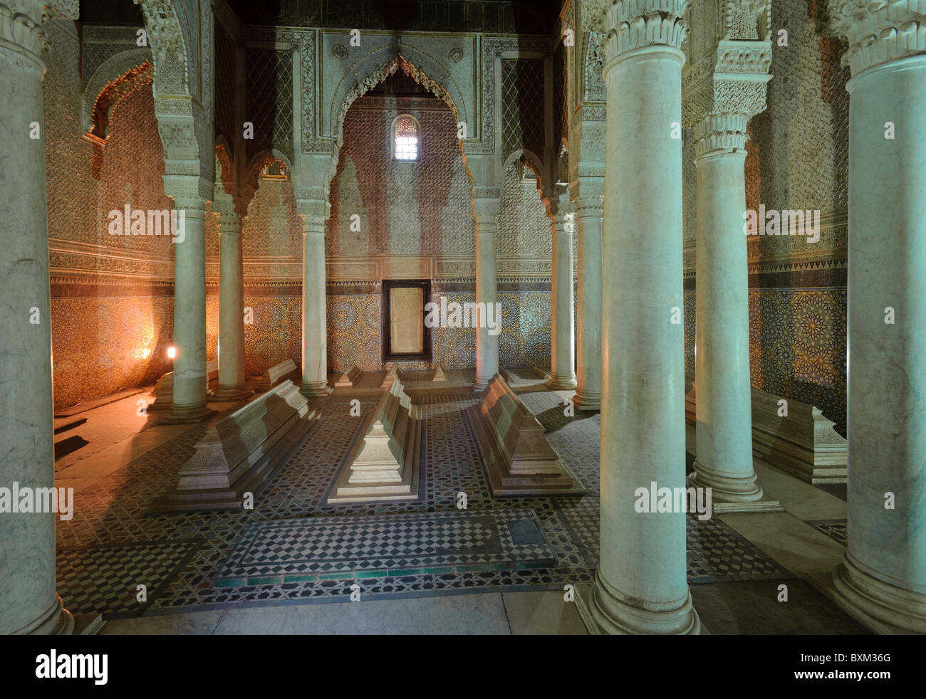 The Saadian Tombs Stock Photo - Alamy