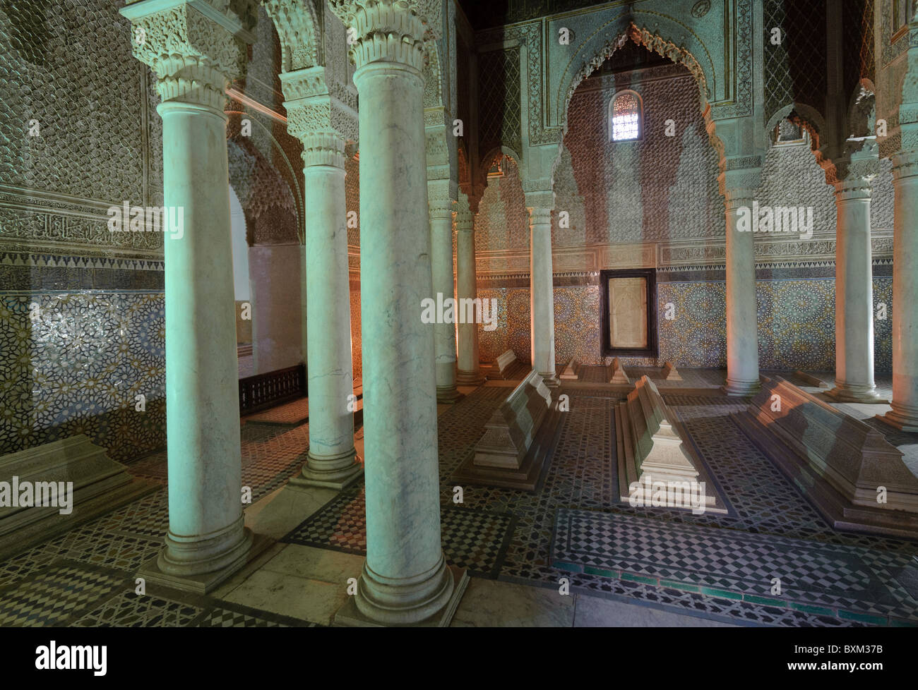 The Saadian Tombs Stock Photo - Alamy