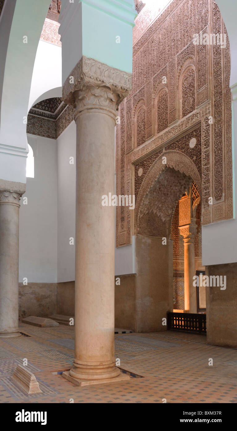 The Saadian Tombs Stock Photo - Alamy