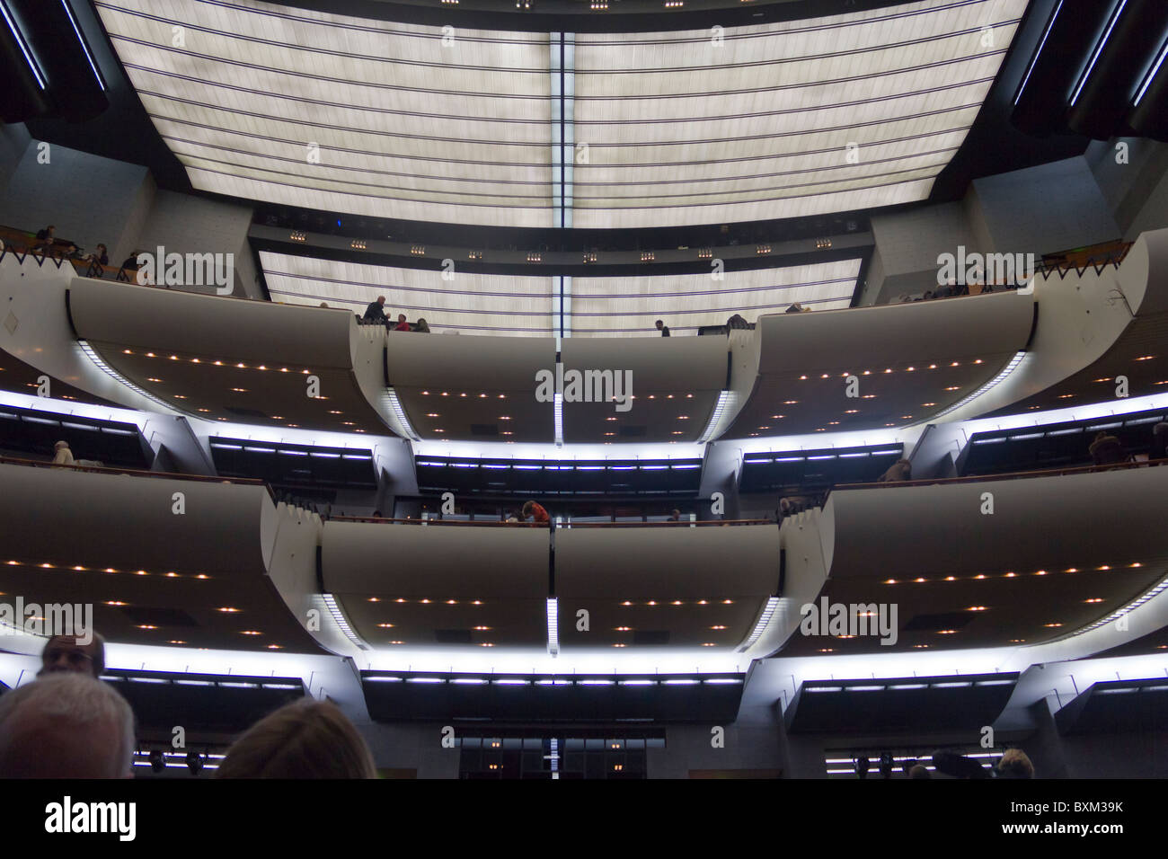 auditorium, l'Opéra Bastille (Bastille Opera), Paris, France Stock ...