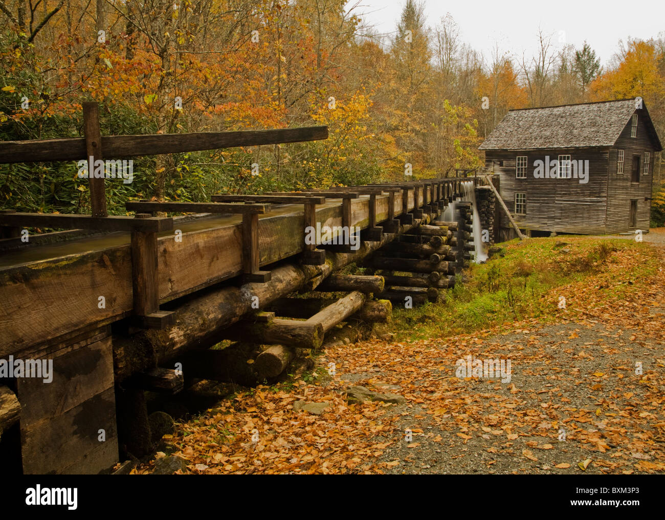 Mingus Mill, Great Smoky Mtns National Park, NC Stock Photo - Alamy