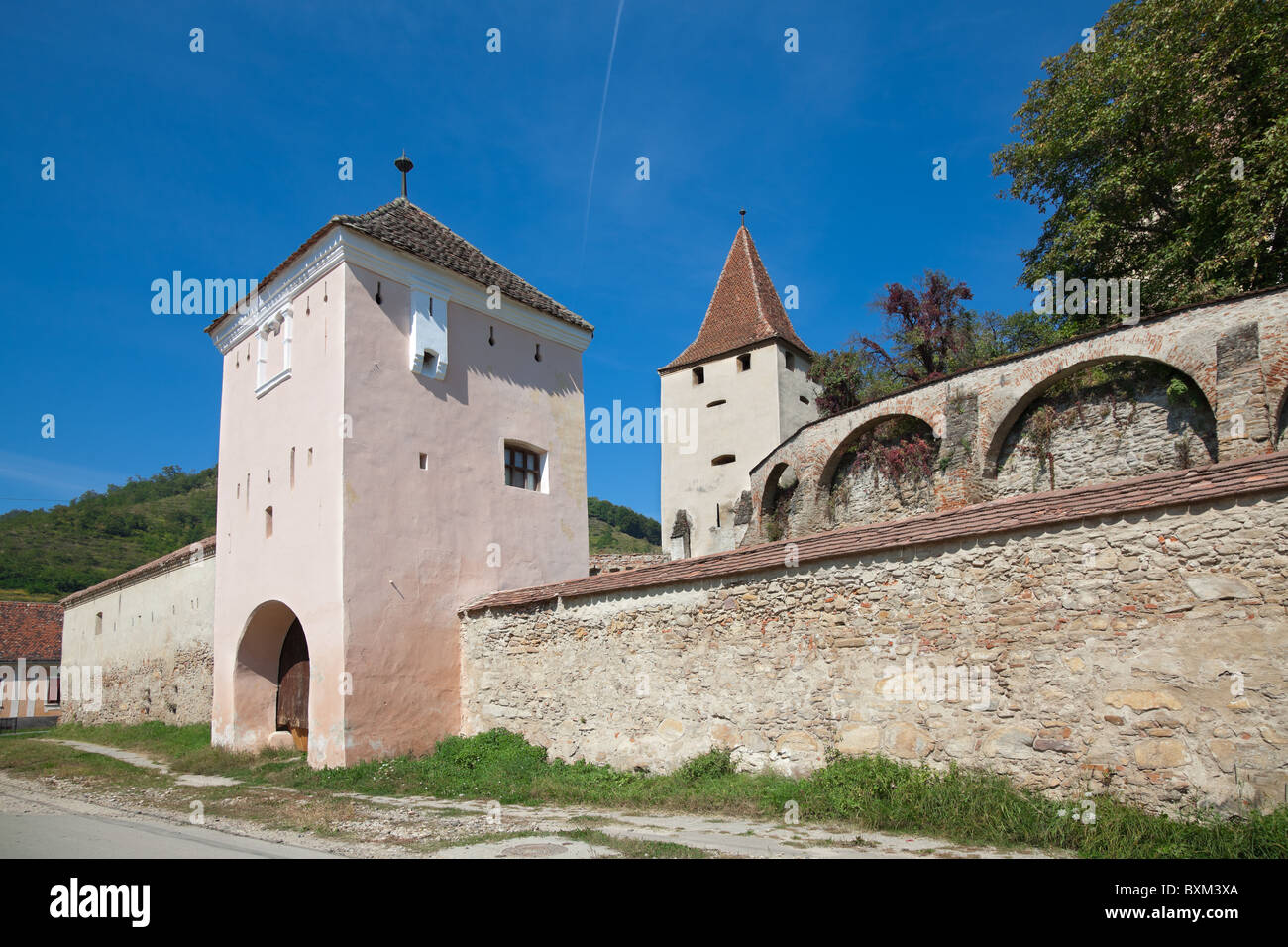 Exterior of the Biertan Fortified Church, the first UNESCO World ...