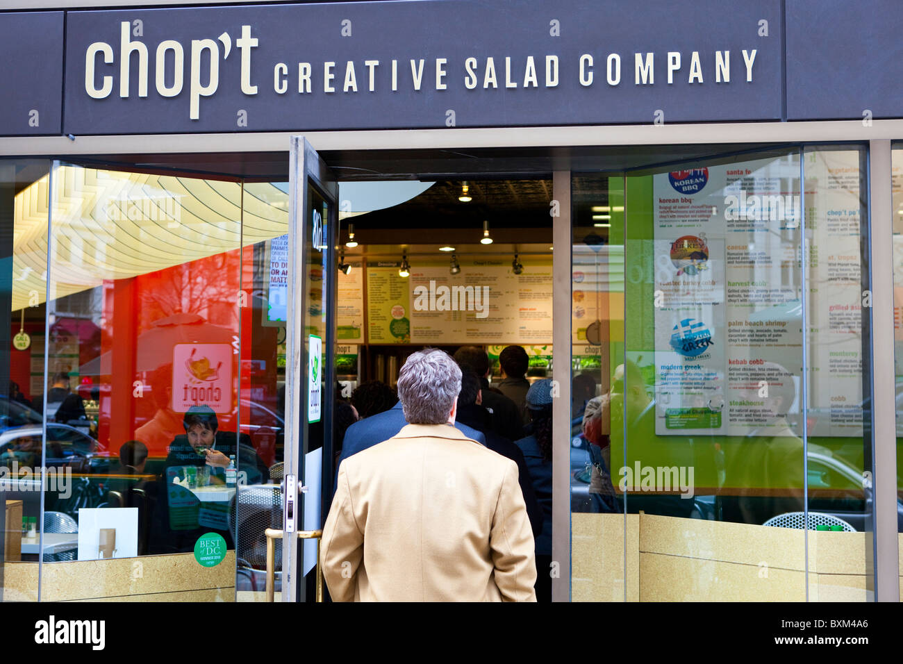 Chop't, a salad restaurant in Washington DC Stock Photo - Alamy