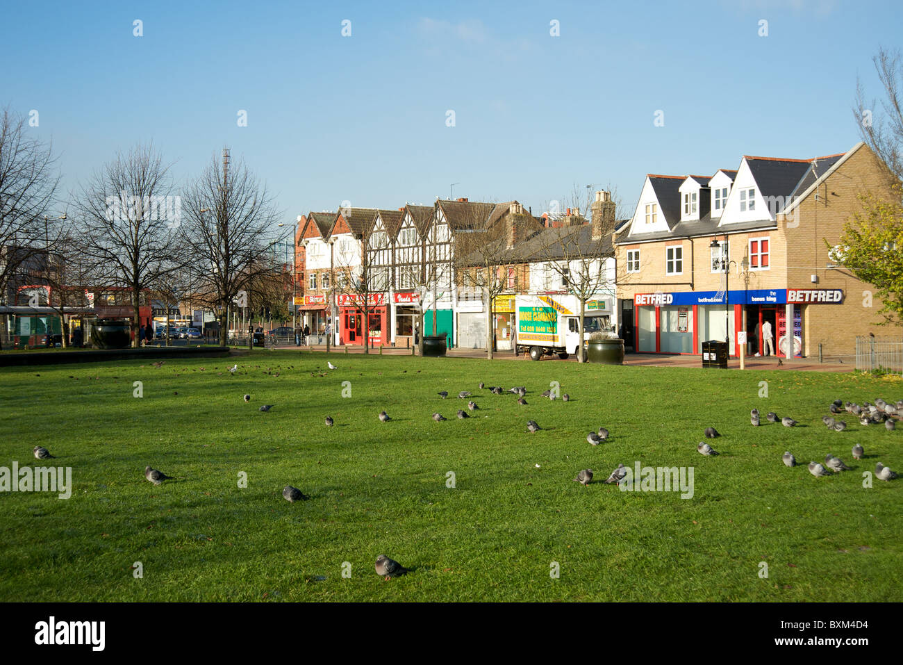 Mitcham town centre, London Borough of Merton, South London, England ...