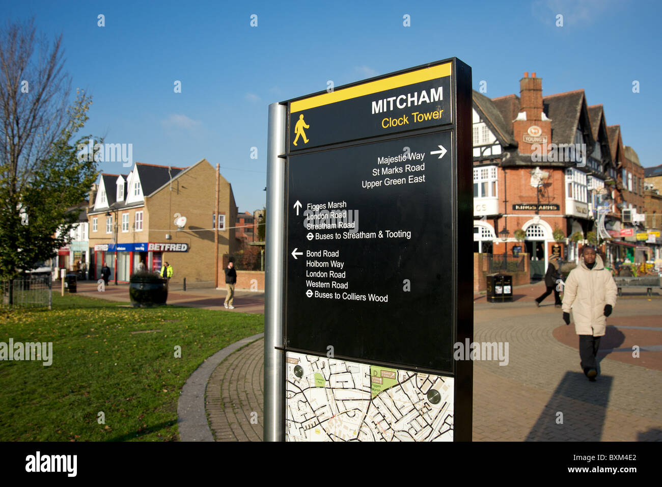 Town Centre Map High Resolution Stock Photography and Images - Alamy