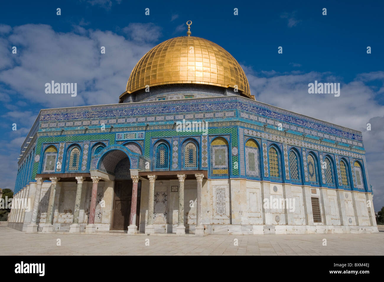 Israel, Jerusalem. Dome of the Rock mosque Stock Photo - Alamy