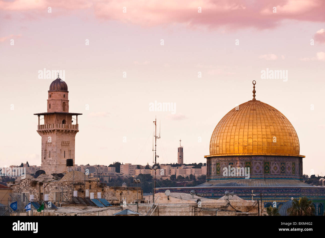 Israel, Jerusalem. Dome of the Rock mosque Stock Photo - Alamy