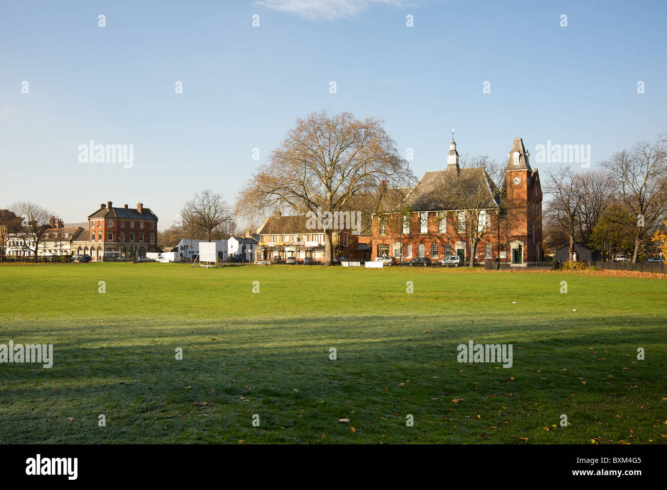 The Vestry Hall across from Mitcham Cricket Green, London Borough of ...