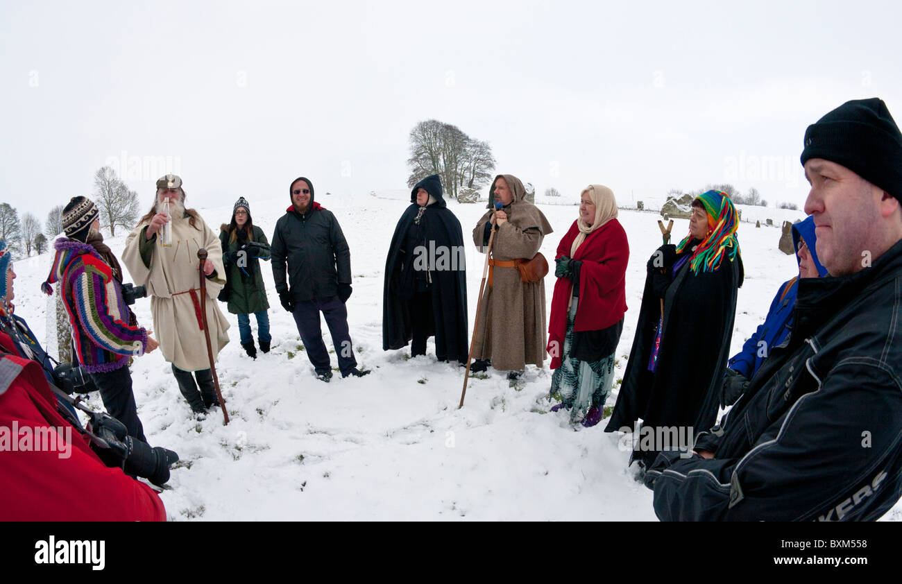 Druids ceremony hi-res stock photography and images - Alamy