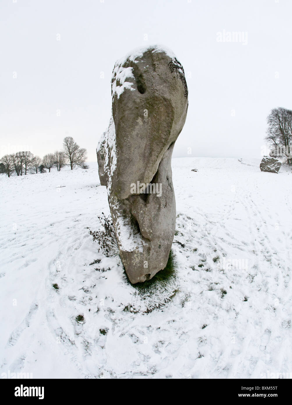 Standing stones at Avebury Ring, an ancient stone circle Stock Photo ...