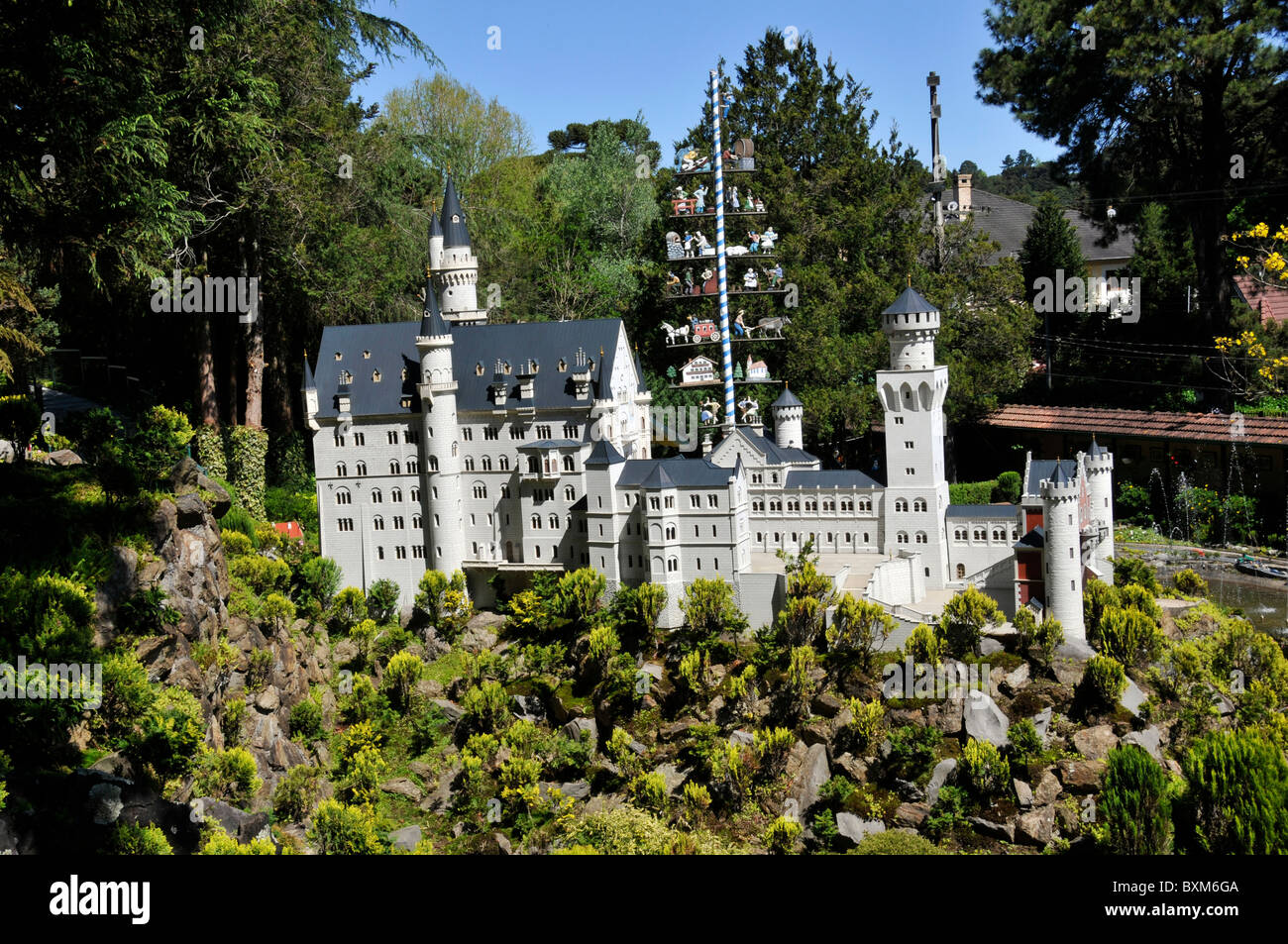 "Mini-Mundo" Miniature world, Gramado, Rio Grande do Sul, Brazil Stock ...