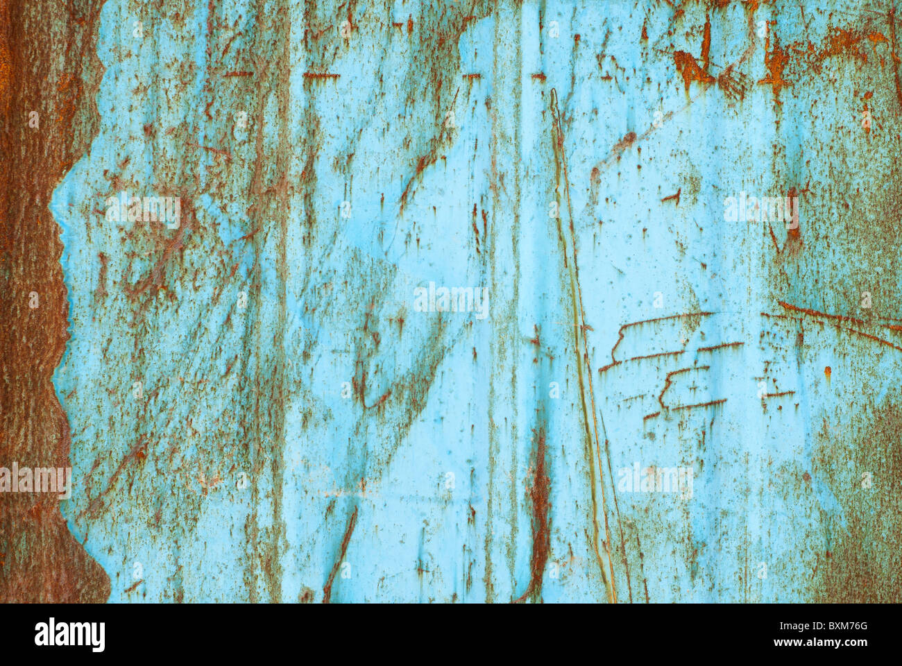 heavily rusted metal fence Stock Photo - Alamy