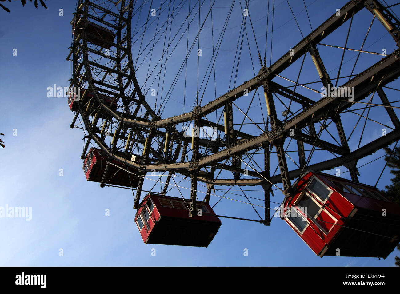 Ferris wheel,The Wiener Riesenrad Viennese giant wheel,Austria's ...