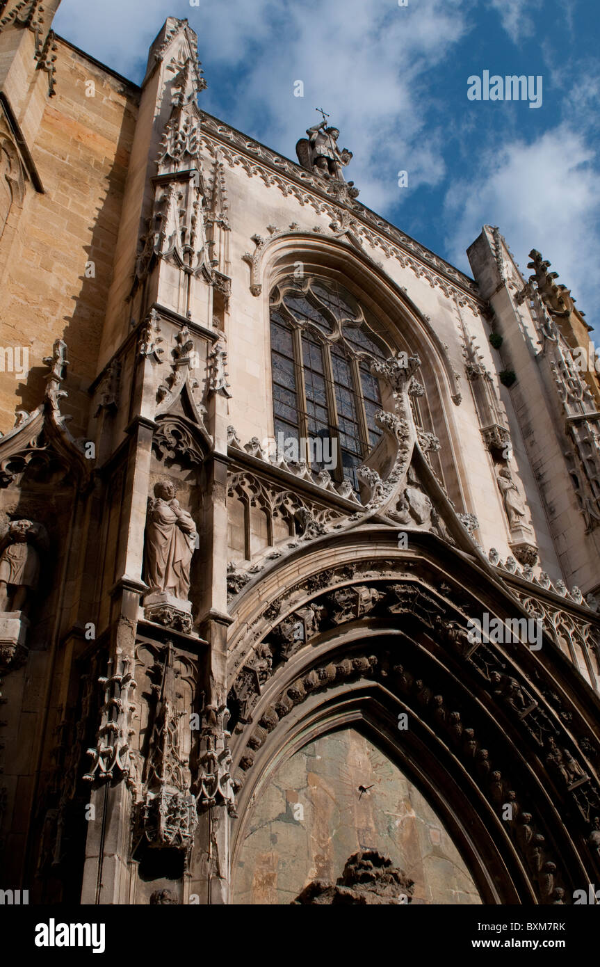 Cathedral St Sauveur, Aix En Provence, France Stock Photo - Alamy