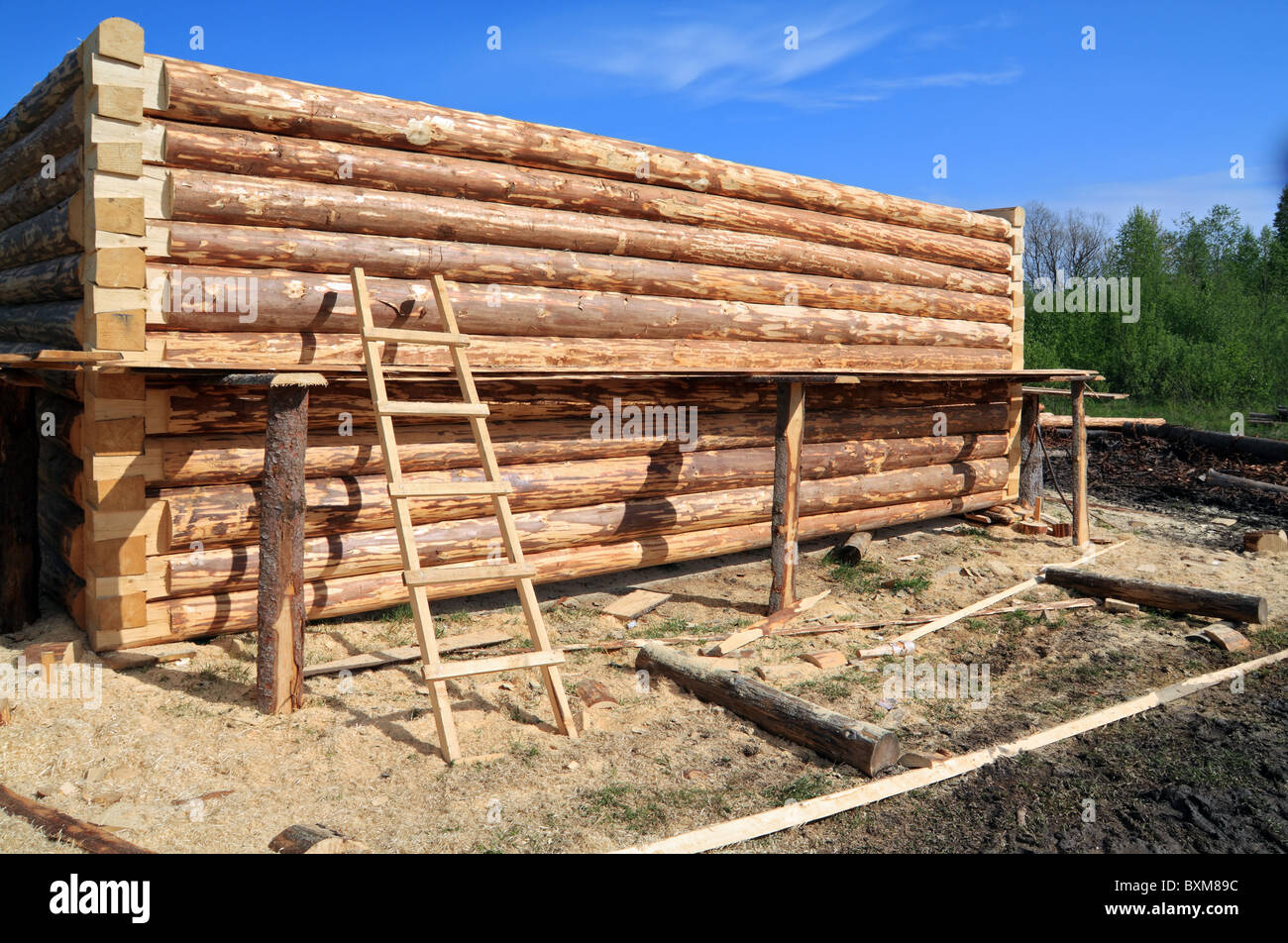 construction of the new building Stock Photo - Alamy
