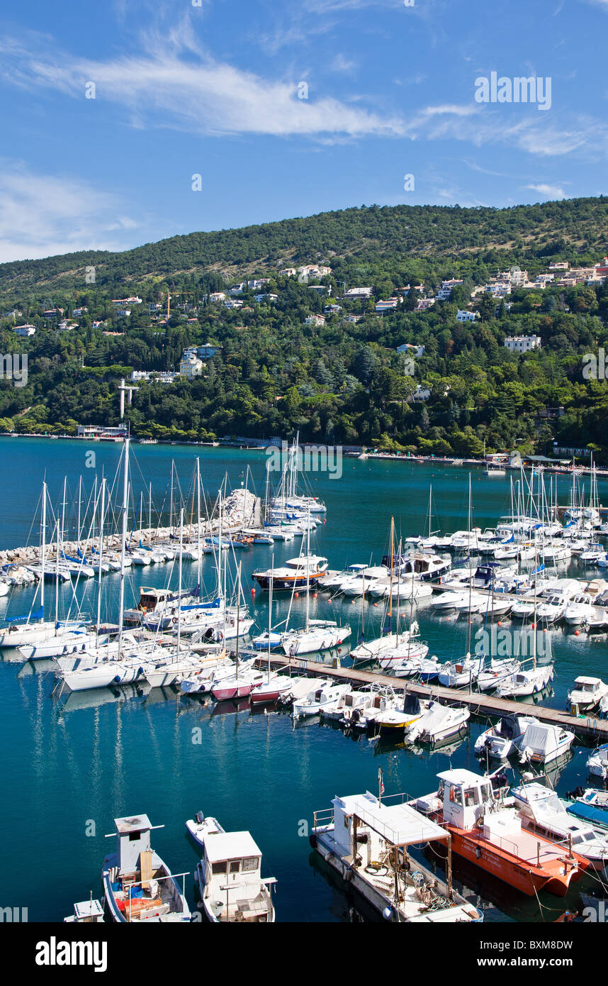 Italy, Trieste,the Grignano marina Stock Photo - Alamy