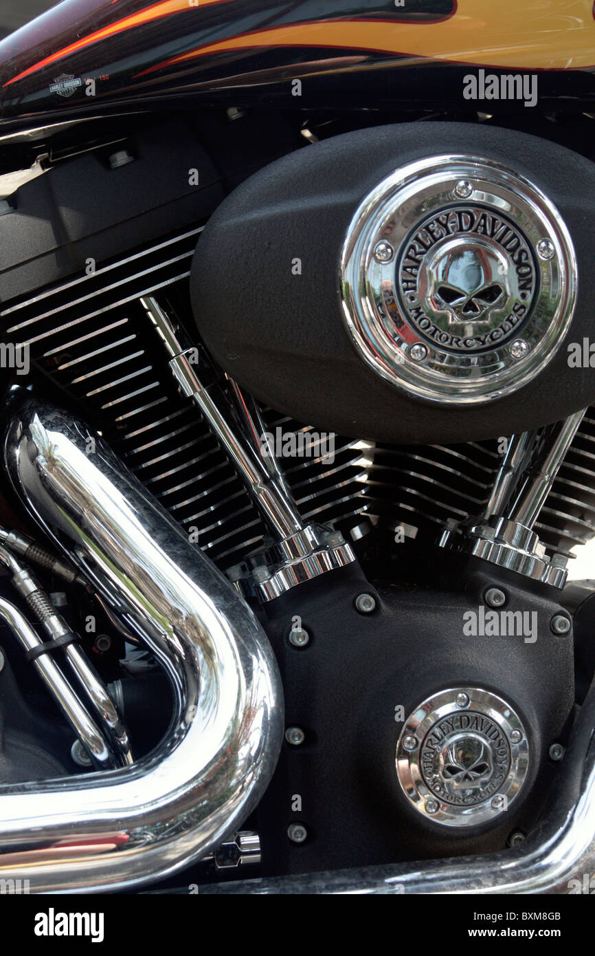 Harley motor hi-res stock photography and images - Alamy