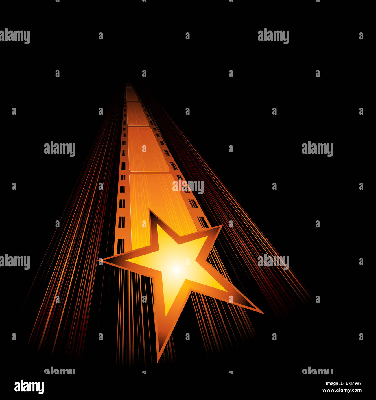 Movie star backdrop hi-res stock photography and images - Alamy