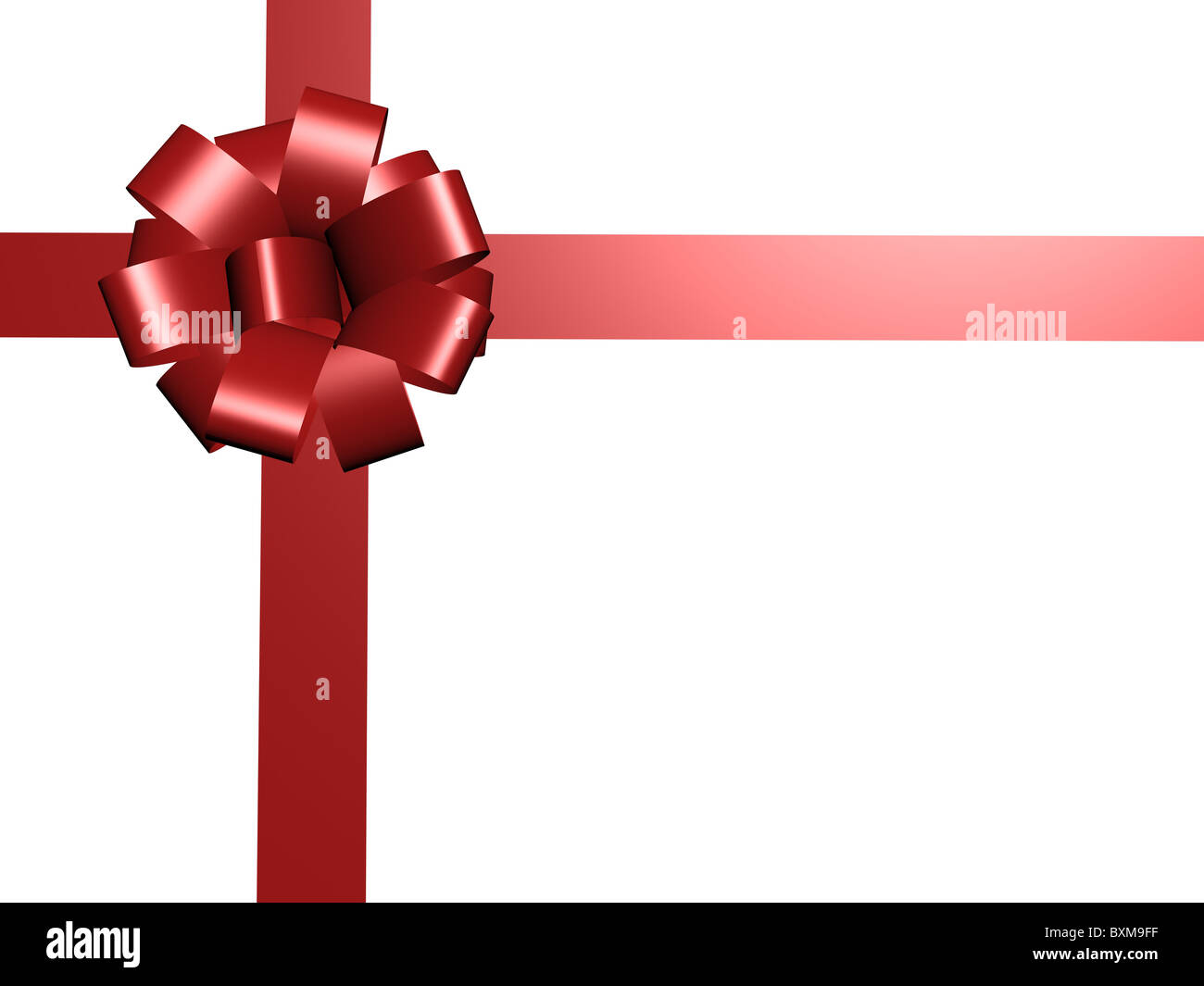 Red gift wrap ribbon Stock Photo - Alamy